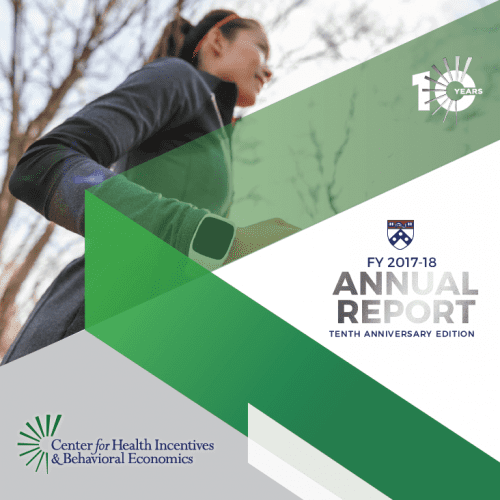 Annual Reports - Center for Health Incentives and Behavioral Economics ...
