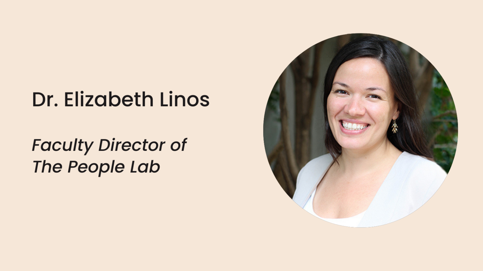 elizabeth linos Archives - Center for Health Incentives and Behavioral ...